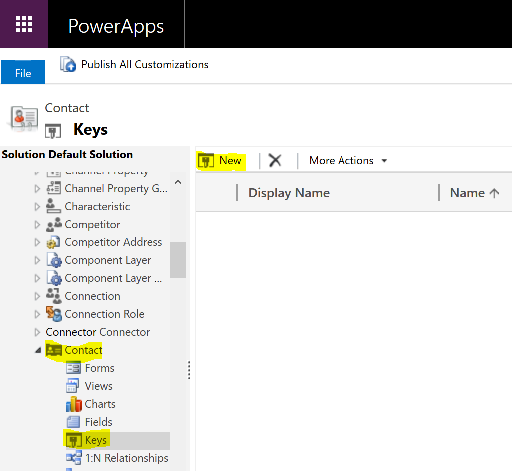 [D365] How to create an alternate key | The xRM Blog by xRM Consulting